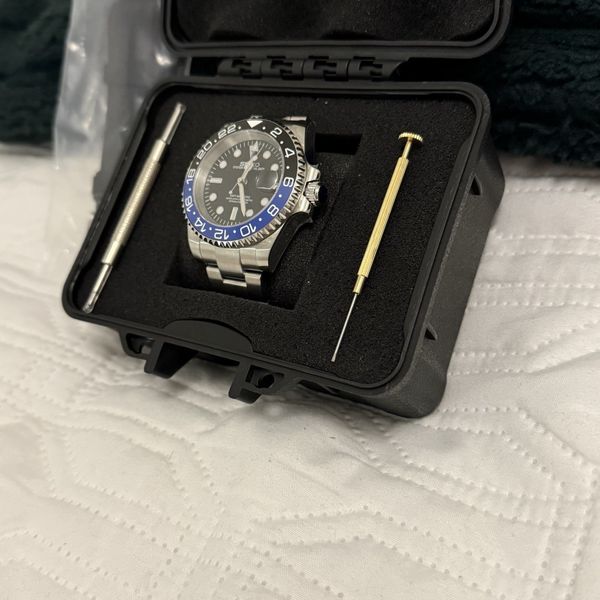 Seiko Batman GMT Master 2 Mod Watch | WatchCharts Marketplace