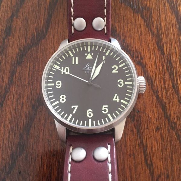 Laco Type A Flieger Watch, Automatic Laco 21 Movement, Augsburg ref ...