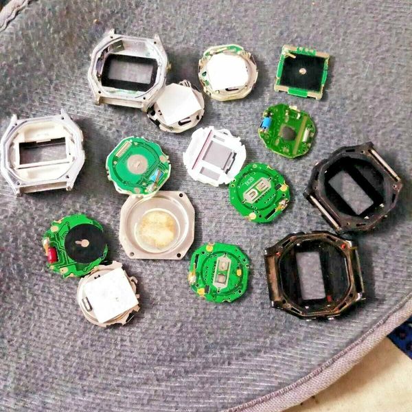 Casio F-91W movement, PCB and case for spare | WatchCharts