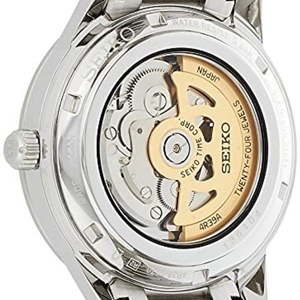 Unused SEIKO PRESAGE Basic SARY191 Black Automatic Mechanical Men's ...