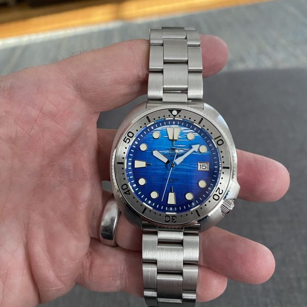 Addiesdive 3D Deep Sea Turtle Dial Dive Watch | WatchCharts Marketplace