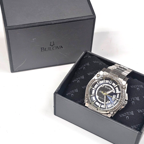 Designer Bulova Precisionist C877699 123118590 Mens Automatic Watch ...