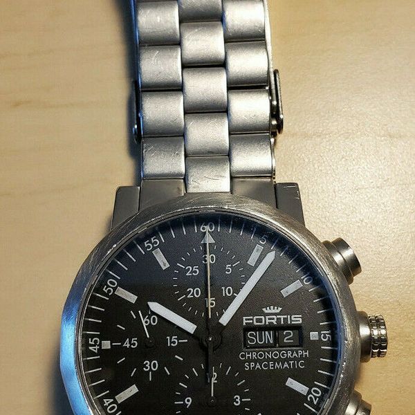 Fortis Chronograph Spacematic Automatic No. 625.22.141.1 Men's Watch ...
