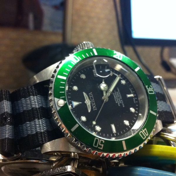 FS: Invicta Pro Diver 8926 - Submariner Replica Mod with Bond NATO and ...