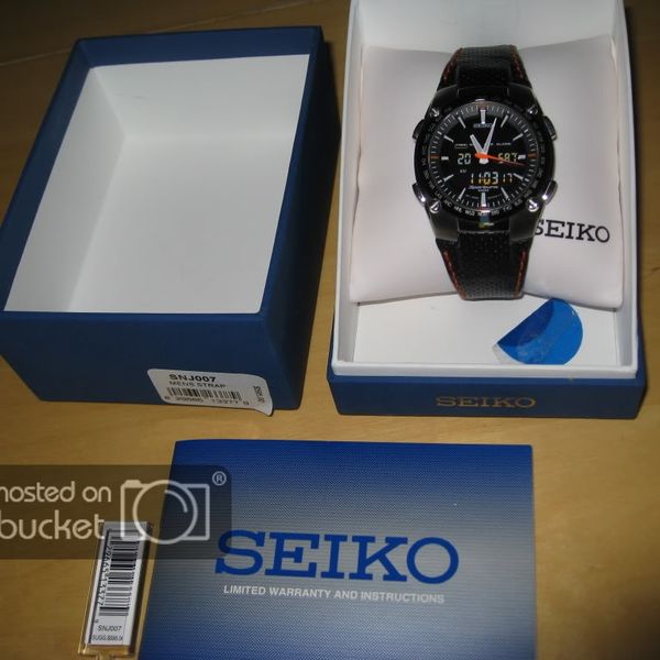 For Sale: SEIKO SPORTURA SNJ 007 - EXCELLENT CONDITION | WatchCharts