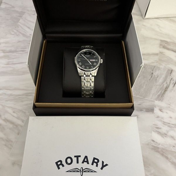 Rotary Watch GB02226/10 Rotary Black Dial | WatchCharts Marketplace