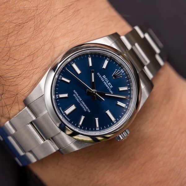 [WTS] 2024 Rolex Oyster Perpetual Ref. 124200 | Blue Dial | Card ...