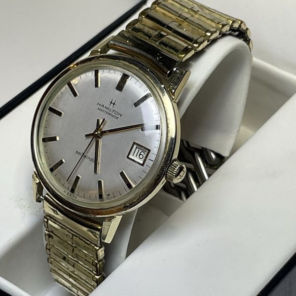 Vintage ~ Hamilton Masterpiece ~ Self-Winding ~ 10K Gold Filled ~ Watch ...