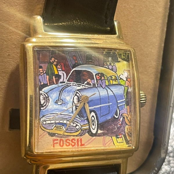 Fossil "Tic-Tock Police Car" Limited Edition Watch - Collectible Set ...
