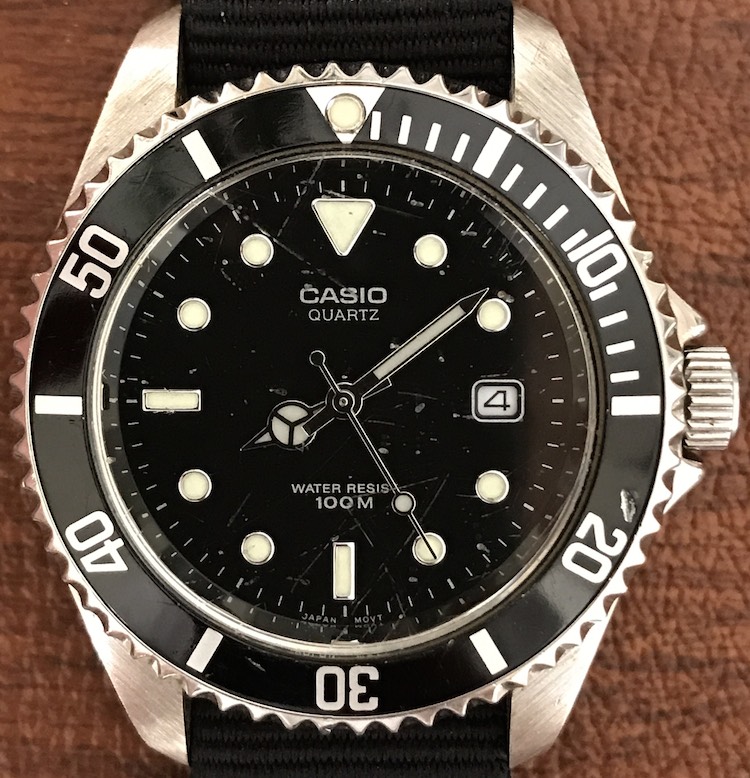 [WTS] Casio MTD-1010 Submariner Diver | WatchCharts