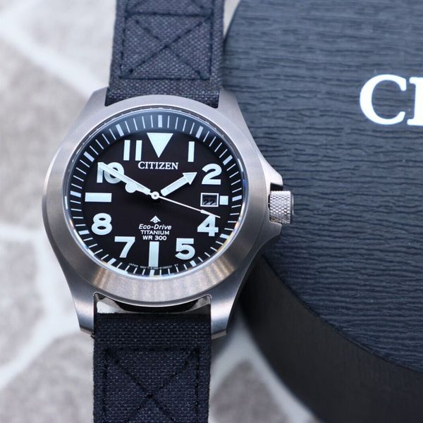 Citizen Eco-Drive Men's Promaster Tough Titanium Watch - BN0118-04E ...