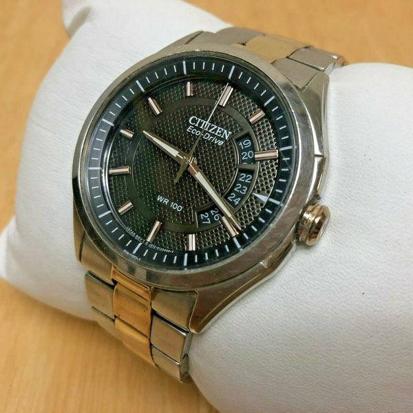 Citizen Eco-Drive J810-S082986 "Bob"Men 100m Steel Analog Quartz Watch ...