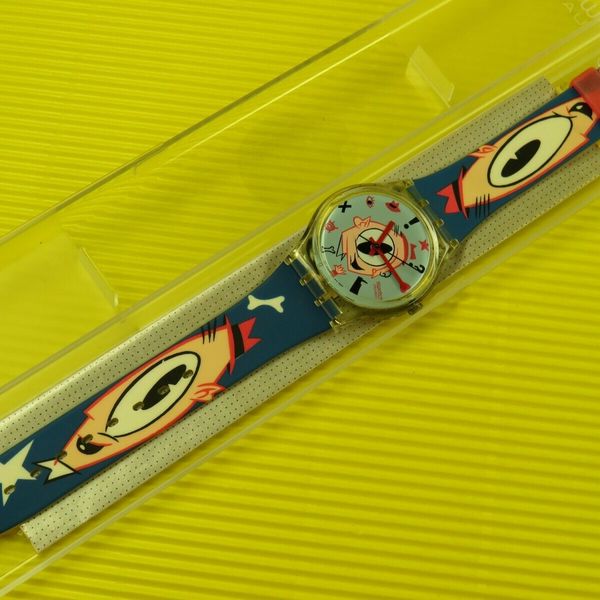 1991 Swatch - GULP - GK139 in NEW & Original Packaging by Massimo Giacon | WatchCharts Marketplace
