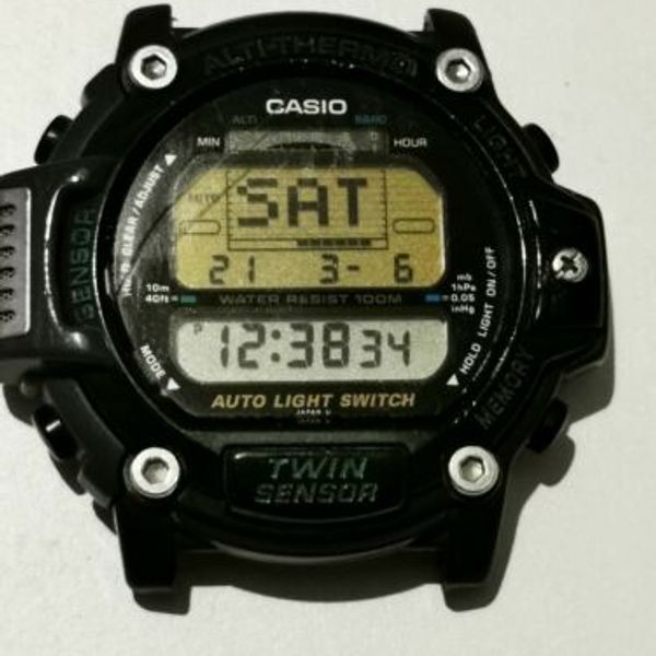 Casio Prt 30 Watch twin sensor | WatchCharts