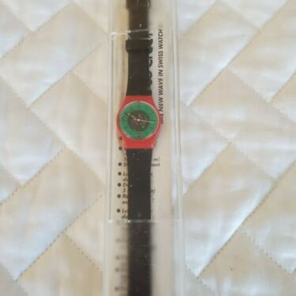 *RARE* Vintage Colorful Ladies Swatch Swiss Wrist Watch 755 S617 ...