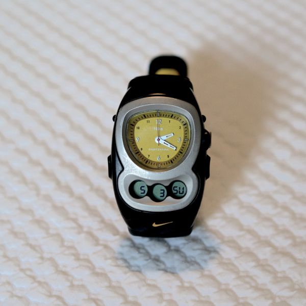 FS:NIKE STEELHEAD DIGITAL WATCH - YELLOW FACE - BLACK/YELLOW BAND WITH ...