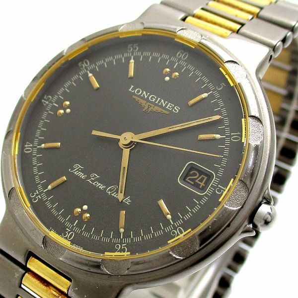 [Used] Longines Conquest Titanium Combination Men's Watch LONGINES ...