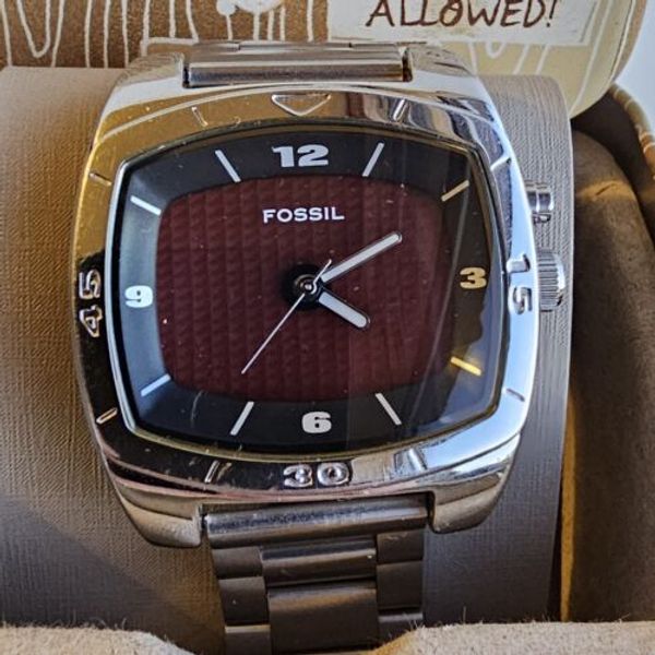 Fossil BIG TIC JR-9237 Mens Watch Fully Working with New Batteries | WatchCharts Marketplace