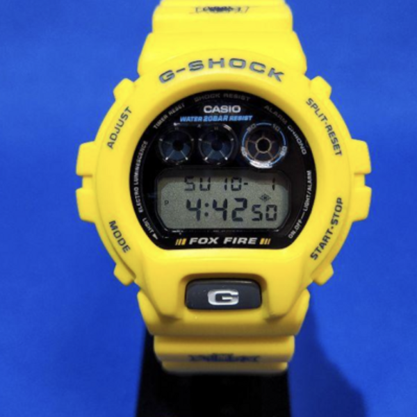 Casio G-SHOCK DW-6900H-9 FOX FIRE WRIST WATCH Yellow Men's ...