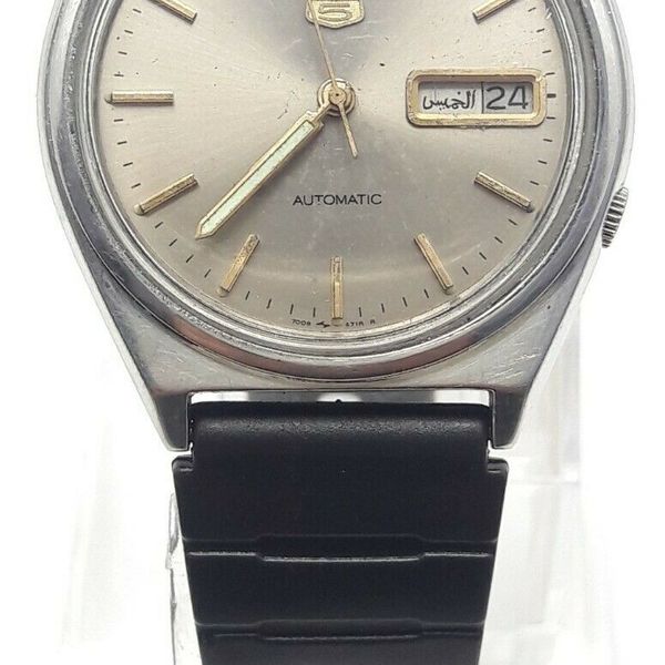 VINTAGE SEIKO 5 AUTOMATIC 7009-3140 A DAY&DATE MEN'S JAPAN WATCH (J.2975) | WatchCharts Marketplace