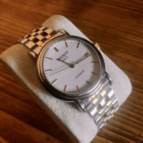 Tissot Carson C363/463 Two Tone Automatic Sweeping Hand | WatchCharts ...