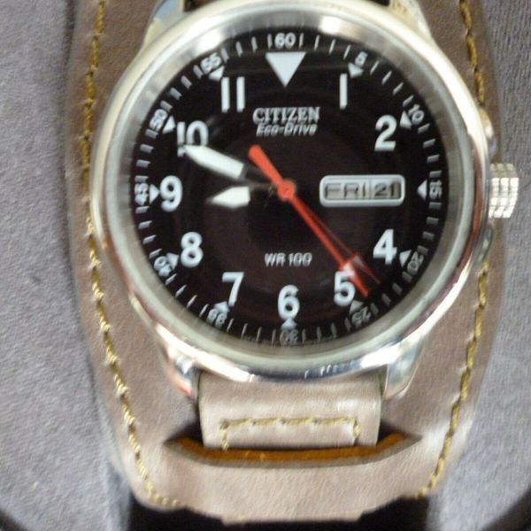 Men’s military Citizen Eco Drive dive watch E100-S006597 HSB fully ...