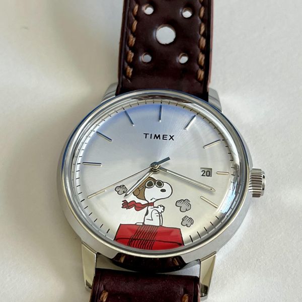 [WTS] Timex Marlin automatic Snoopy “Flying Ace” | WatchCharts Marketplace