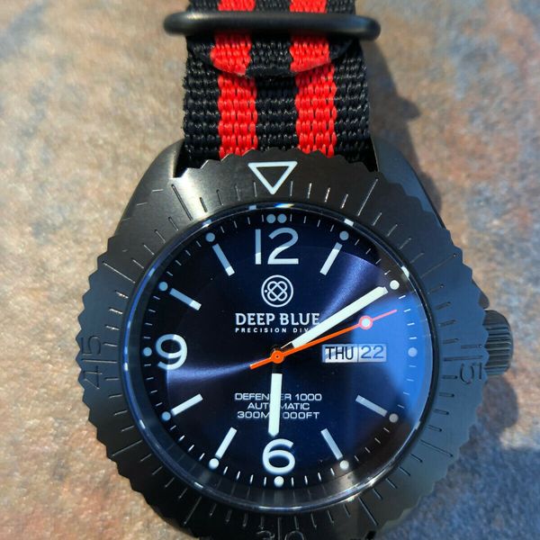 Deep Blue Defender PVD watch | WatchCharts Marketplace