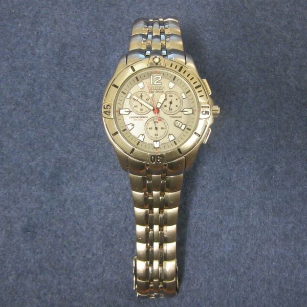 Citizen Eco Drive H500-S012031 HST Chronograph Titanium Wrist Watch for ...