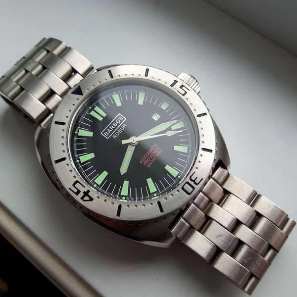 ***SOLD*** Barbos Robur 500m Automatic Diver Watch US & Canada ...