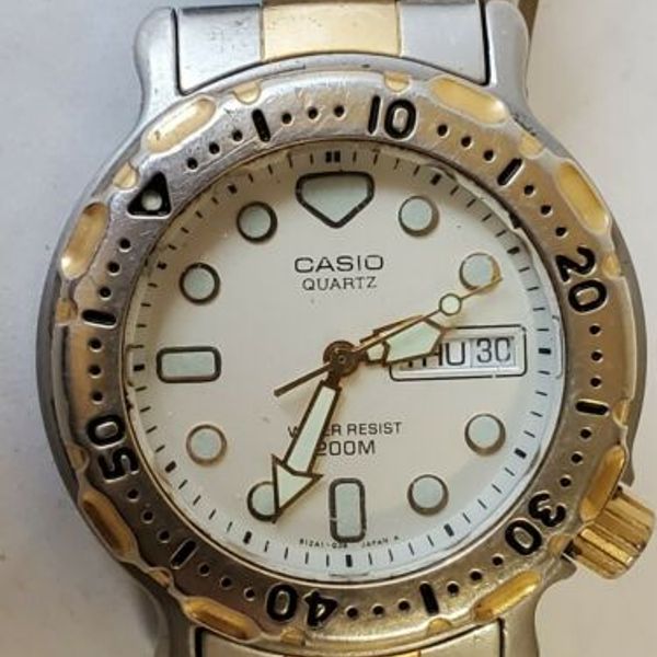 Rare Vintage Mens Casio (MD-705) Diver Style Watch. Runs. In Good Shape ...