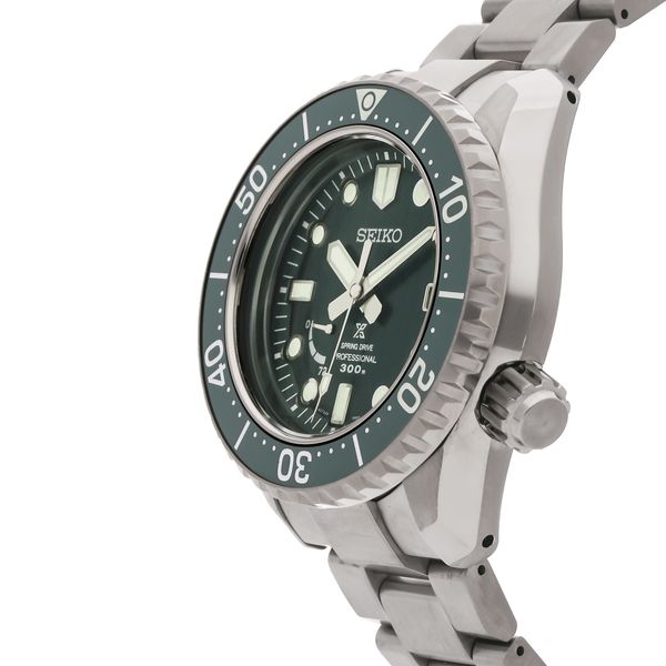 Seiko Prospex LX Spring Drive Titanium Ceramic Auto Men 44mm Green ...