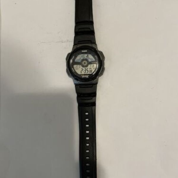 Casio World Time Illuminator 3264 AE-1100W DH 100M Mens Wrist Watch ...