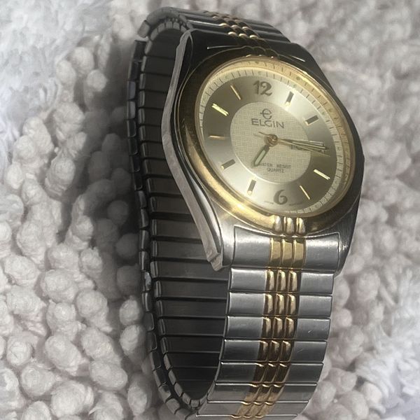 Vintage Menâ s Elgin Watch *needs Battery* | WatchCharts Marketplace