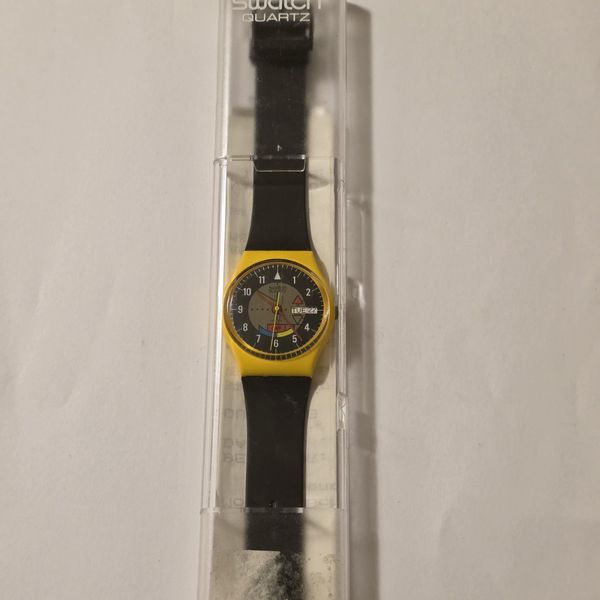 Swatch Yamaha Racer Day-Date Swiss Made Quartz Wristwatch | WatchCharts ...