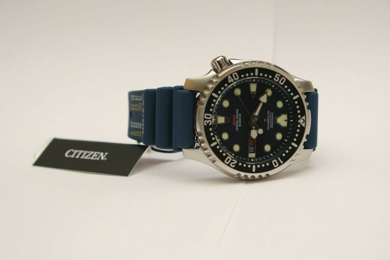 Citizen Promaster NY0040-17L Blue Automatic Men's 200m Divers Watch ...