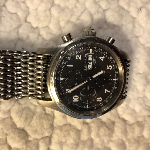 Hamilton Chronograph Automatic Watch | WatchCharts Marketplace