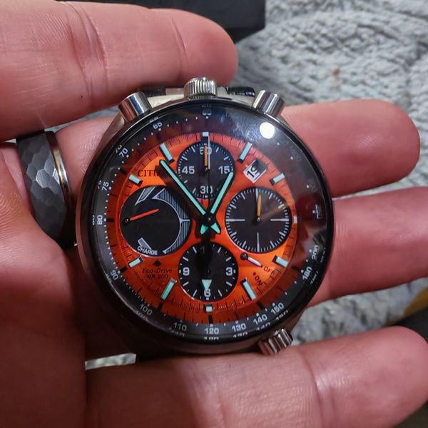 Limited Edition citizen promast Bullhead. Orange. No 68/1973 ...