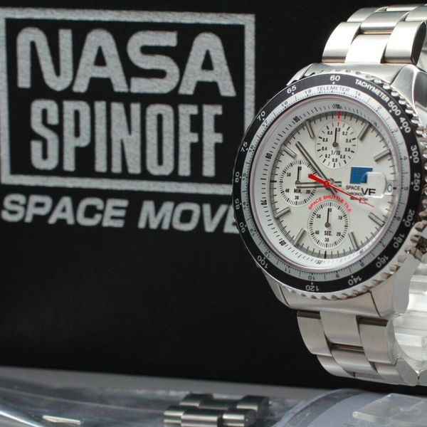[MINT IN BOX] SEIKO NASA SPINOFF SPACE MOVE 1000 LIMITED SPACE SHUTTLE ...