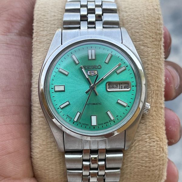 Vintage Seiko 5 SNXS Mens Automatic Watch Day/Date 7009 | WatchCharts Marketplace