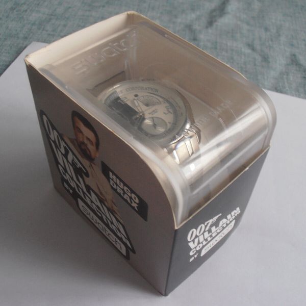 Moonraker James Bond 007 Swatch Watch Villain Collection - Hugo Drax ...