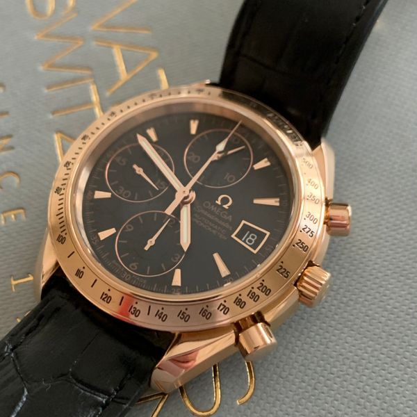 Omega speedmaster 18ct rose gold uk | WatchCharts Marketplace