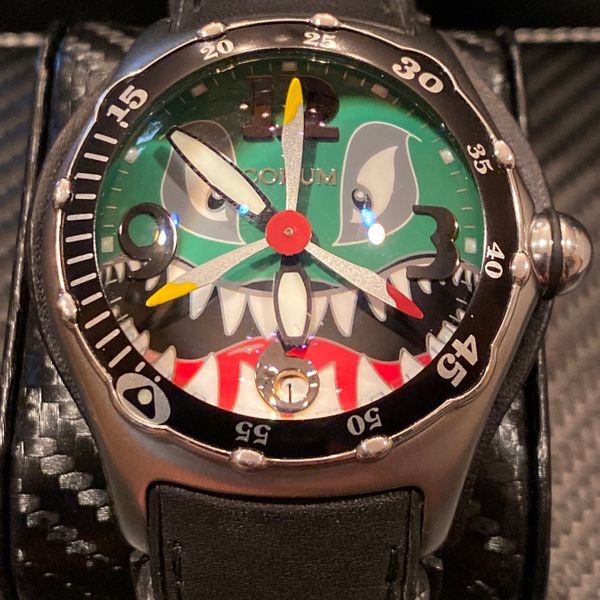 FS: MEN S CORUM BUBBLE DIVE BOMBER WATCH SPECIAL EDITION 2004 45mm ...