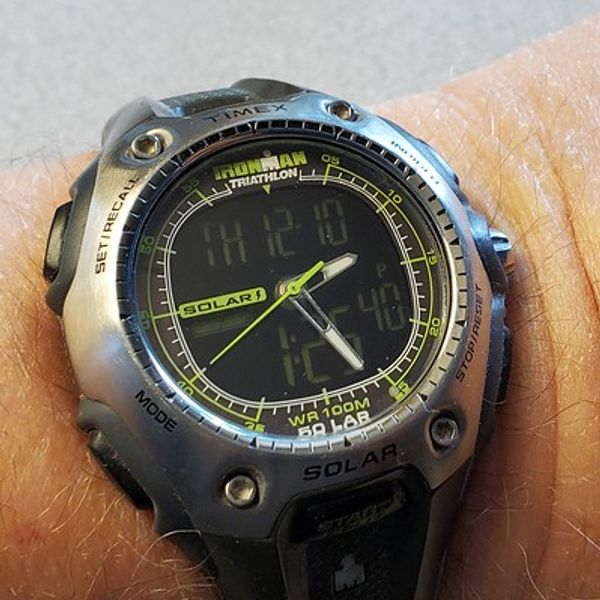 For sale only--Timex IronMan Solar Ana-Digi | WatchCharts Marketplace