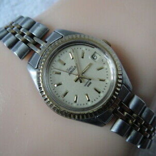 RAREST VINTAGE TIMEX INDIGLO PRESIDENT, QUARTZ, GOLD/ SS TONE WOMENS ...