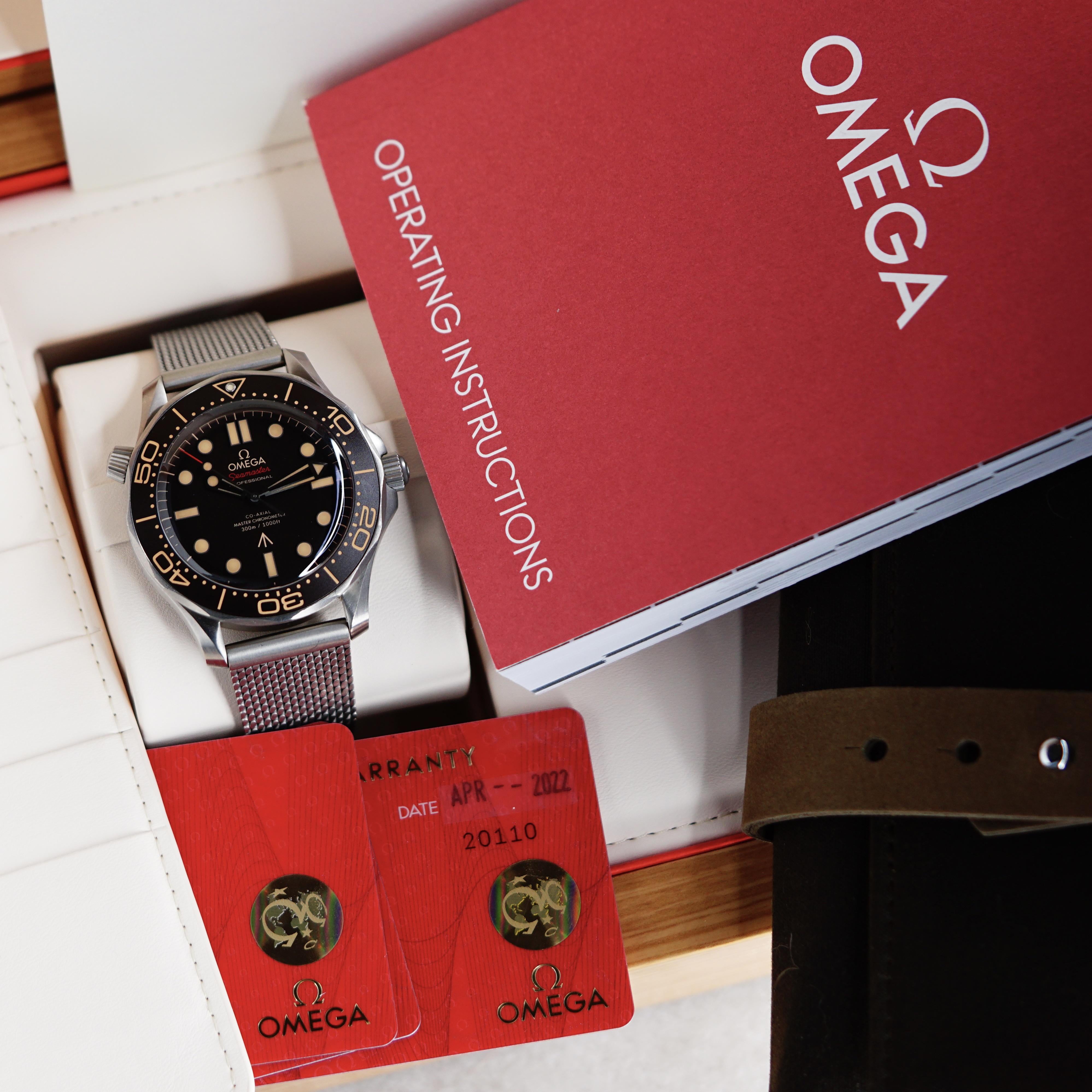 [WTS] Omega Seamaster NTTD 300M Bracelet Full Kit 210.90.42.20.01.001 ...