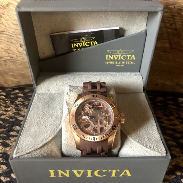 Invicta Sea Spider Mechanical Skeleton Watch 1260 | WatchCharts Marketplace