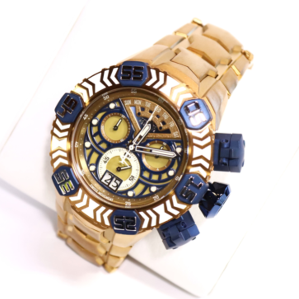 INVICTA Reserve Men 54.50mm Stainless Steel + Luminous White + Dark ...