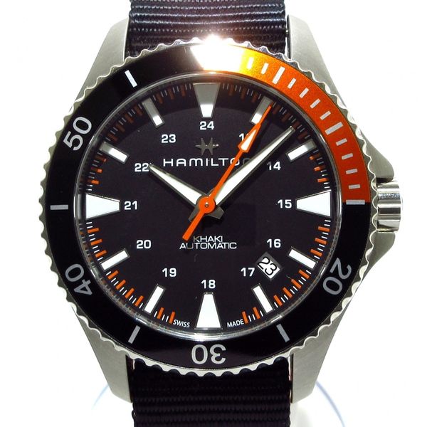 [New] [Used] HAMILTON khaki watch rotating bezel black | WatchCharts ...