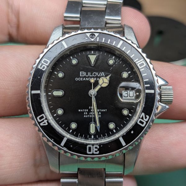[WTS] Bulova Oceanographer Submariner Homage - Serviced & Pressure ...